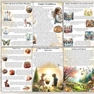 Easter Unit Study, Easter Activities Printable, Easter Pack, Rabbit ...