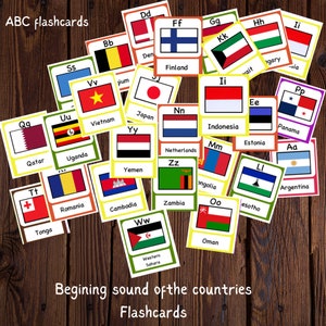 Countries Flags Activity, North America Flags, South America Flags ...