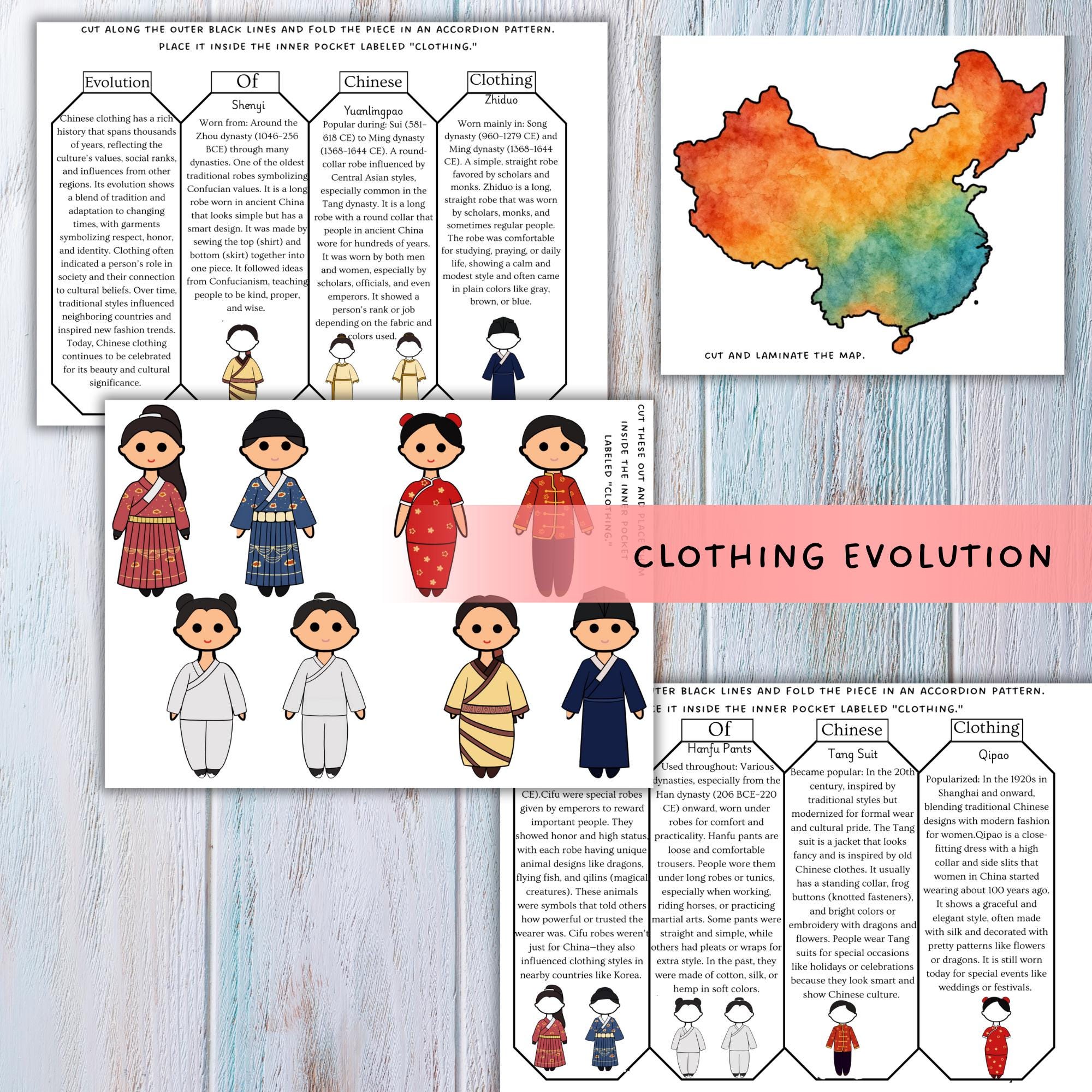 China Lapbook, China Unit Study, China Homeschool, China Geography Unit ...