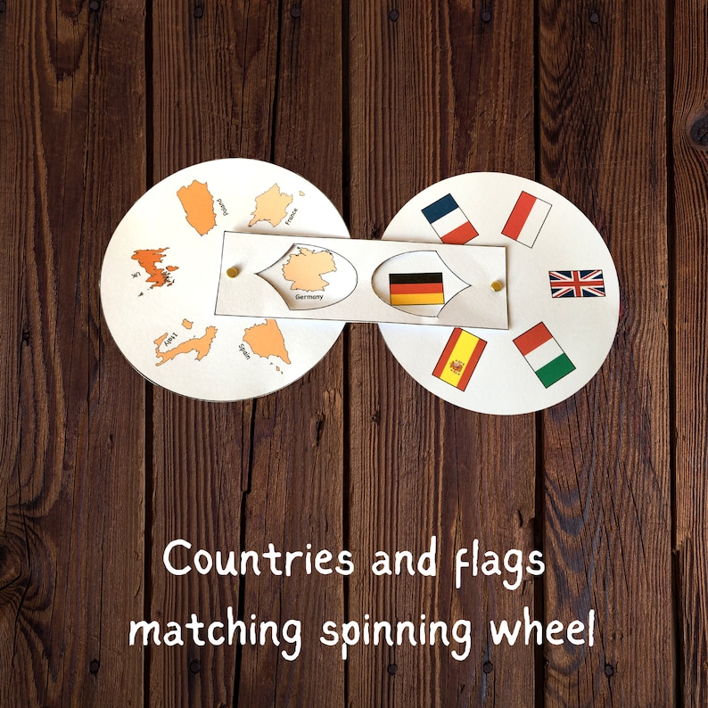 Europe Unit Study Printable Europe Puzzle 3 Part Cards - Etsy