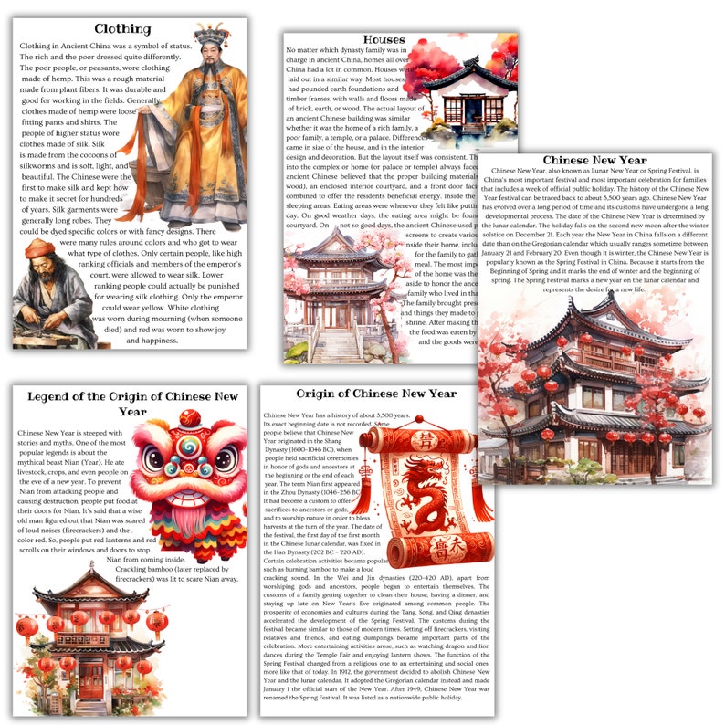 Ancient China Unit Study, Asia Unit Study, History Homeschool ...
