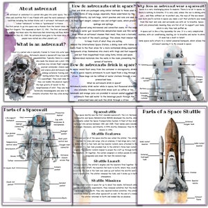 Space Unit Study, Solar System Printable, Planets Unit Study, Astronaut ...