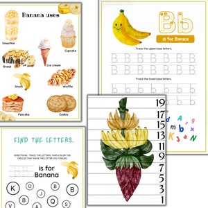 Banana Unit Study, Banana Life Cycle , Parts of Banana Plant, Banana ...