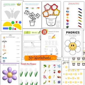 Wildflowers Unit Study, Pollinators Unit Study, Flower Anatomy, Nature ...