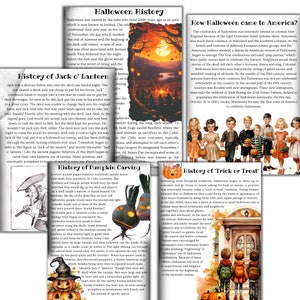 HALLOWEEN UNIT STUDY, Spider Unit Study, Raven Unit Study, Pumpkin Unit ...