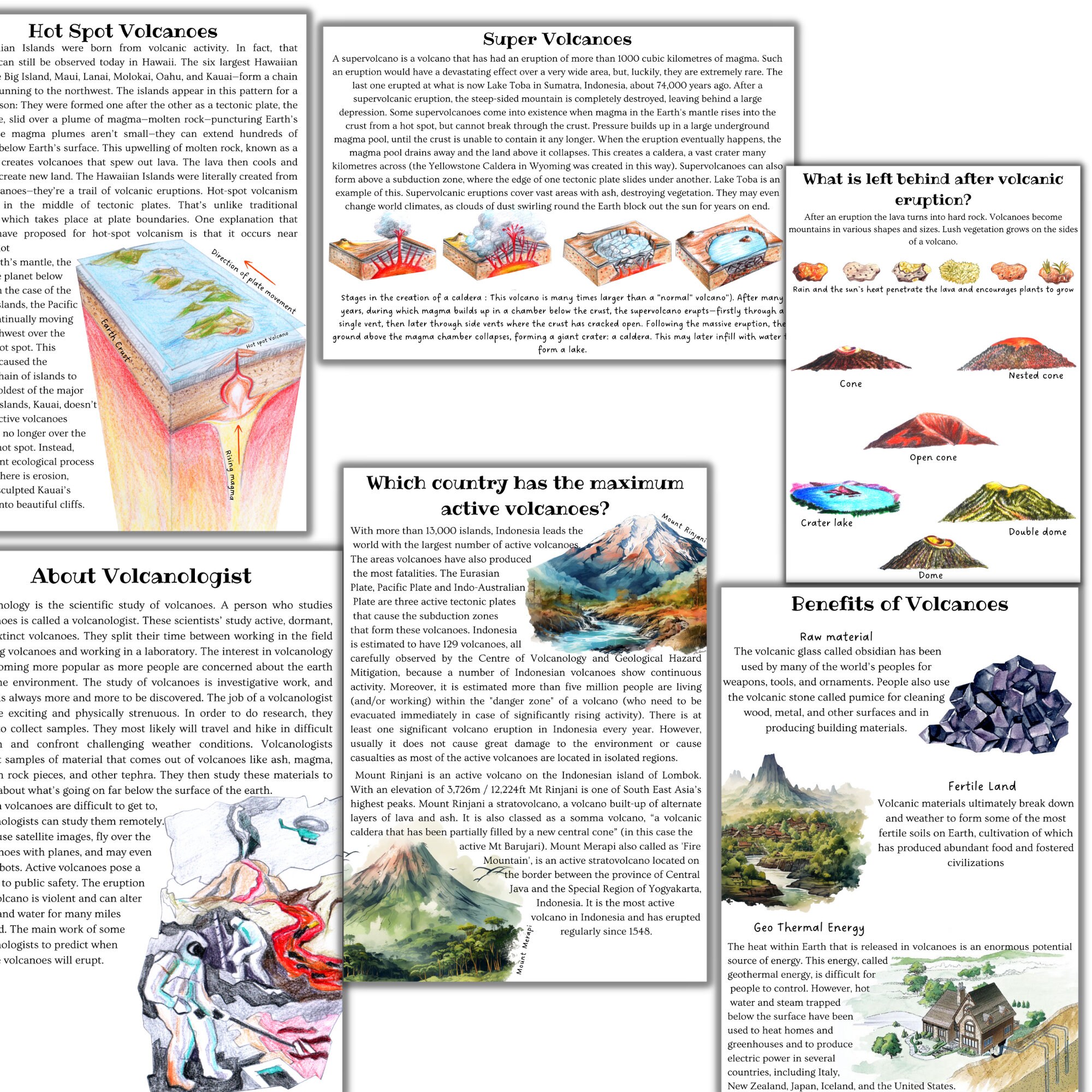 Earthquake Unit Study, Volcano Unit Study, Tectonic Plates Unit Study ...
