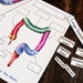 Human Large Intestines Anatomy Printable Activity, Large Intestines ...