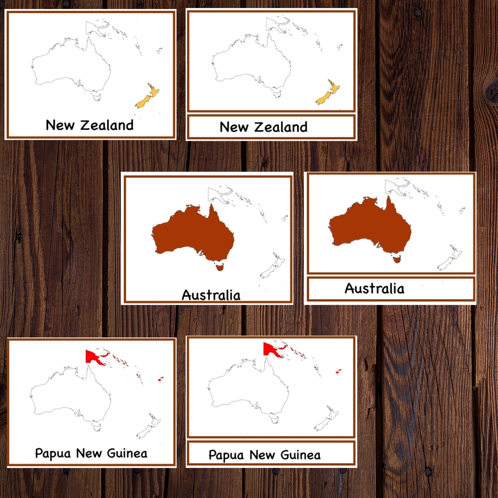Oceania Unit Printable, Oceania Landmarks, Oceania Animals, Oceania ...