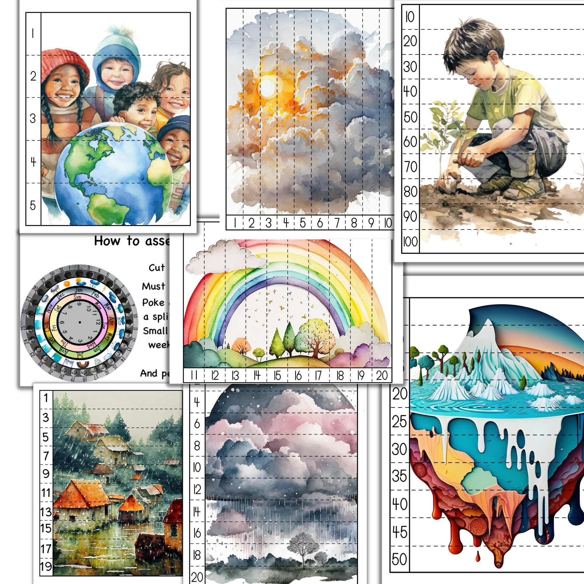 Weather Unit Study, Water Cycle, Earth Atmosphere, Atmosphere Layers ...