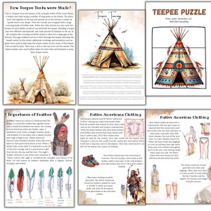 Native Americans Unit Study, Thanksgiving Unit, Bison Unit Study ...