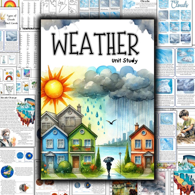 Water Cycle Poster - Etsy