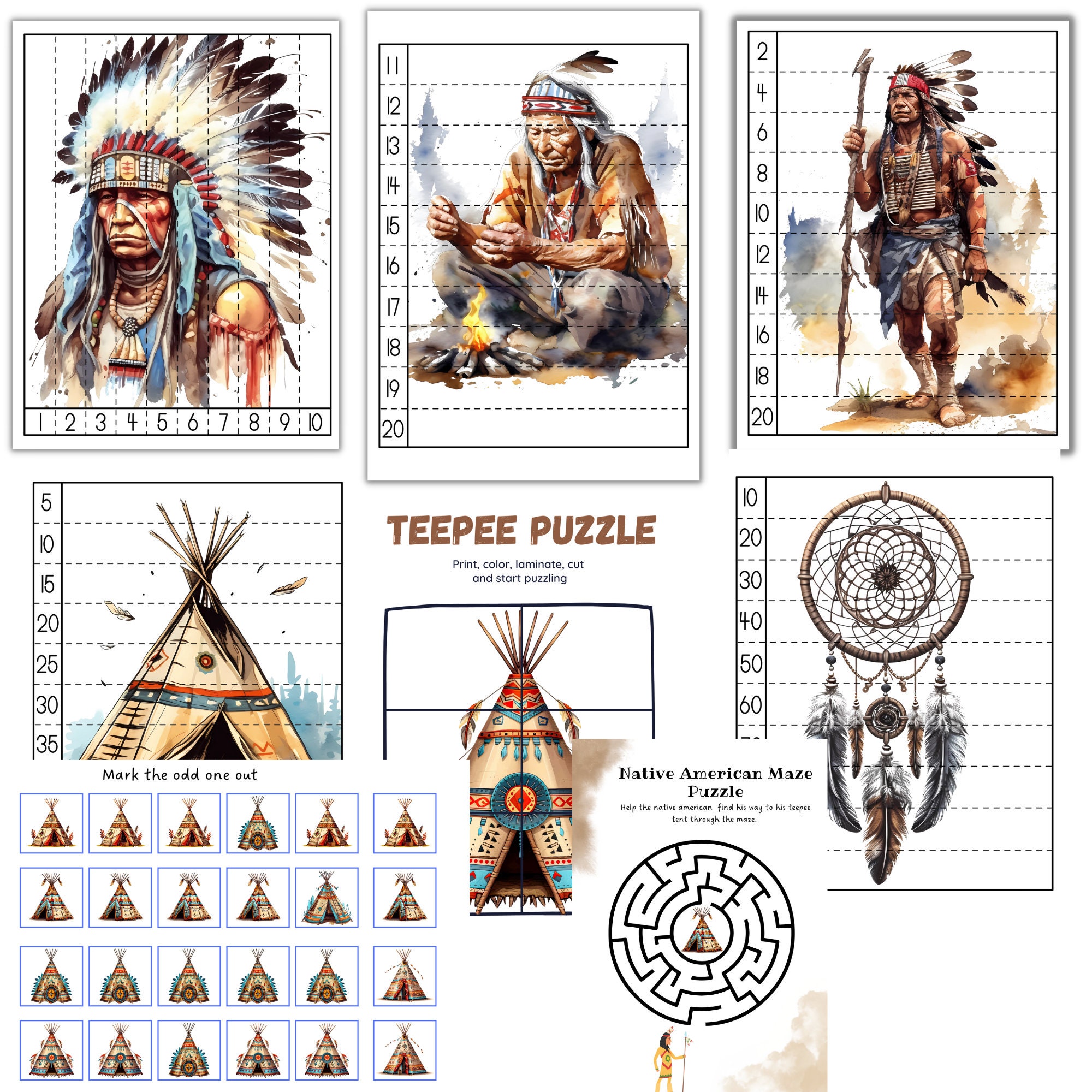 Native Americans Unit Study, Thanksgiving Unit, Bison Unit Study ...