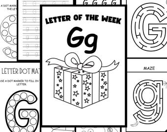 Letter of the Week Worksheets, Phonics Worksheets, Alphabet Binder ...