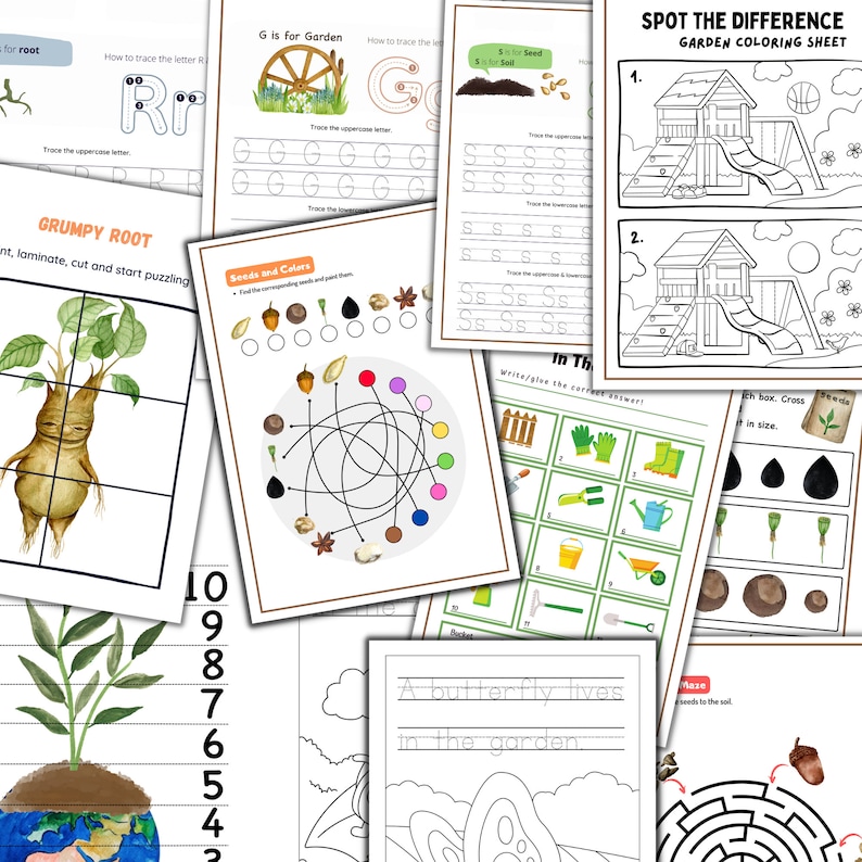 Garden Unit Study, Roots Anatomy, Seed Anatomy, Soil Layers, Roots ...