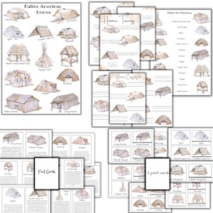 Native Americans Unit Study, Thanksgiving Unit, Bison Unit Study ...