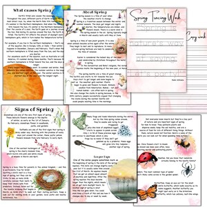 Spring Unit Study, Nature Study, Daffodil Unit Study, Squirrel Unit ...