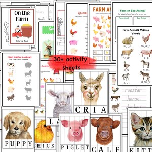 Farm Unit Study, Chicken Unit Study, Farm Animals Activities, Pea Plant ...