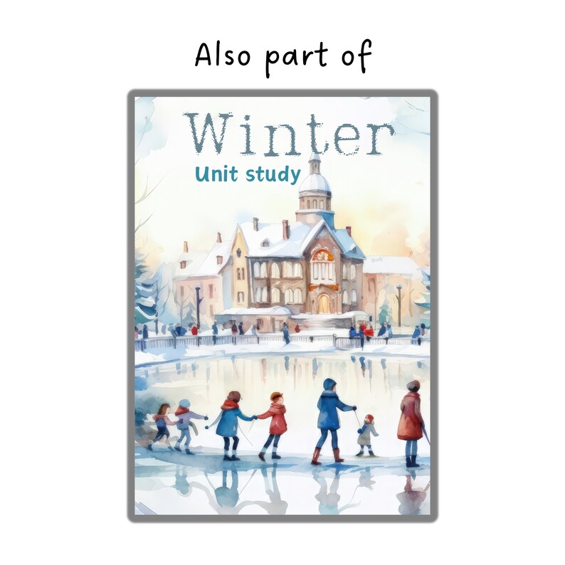 Winter Forest Animals Unit Study, Winter Activities, Animal Tracks Unit ...