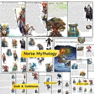 Mythology Unit Study, Greek Mythology Unit, Roman Mythology Unit, Norse ...