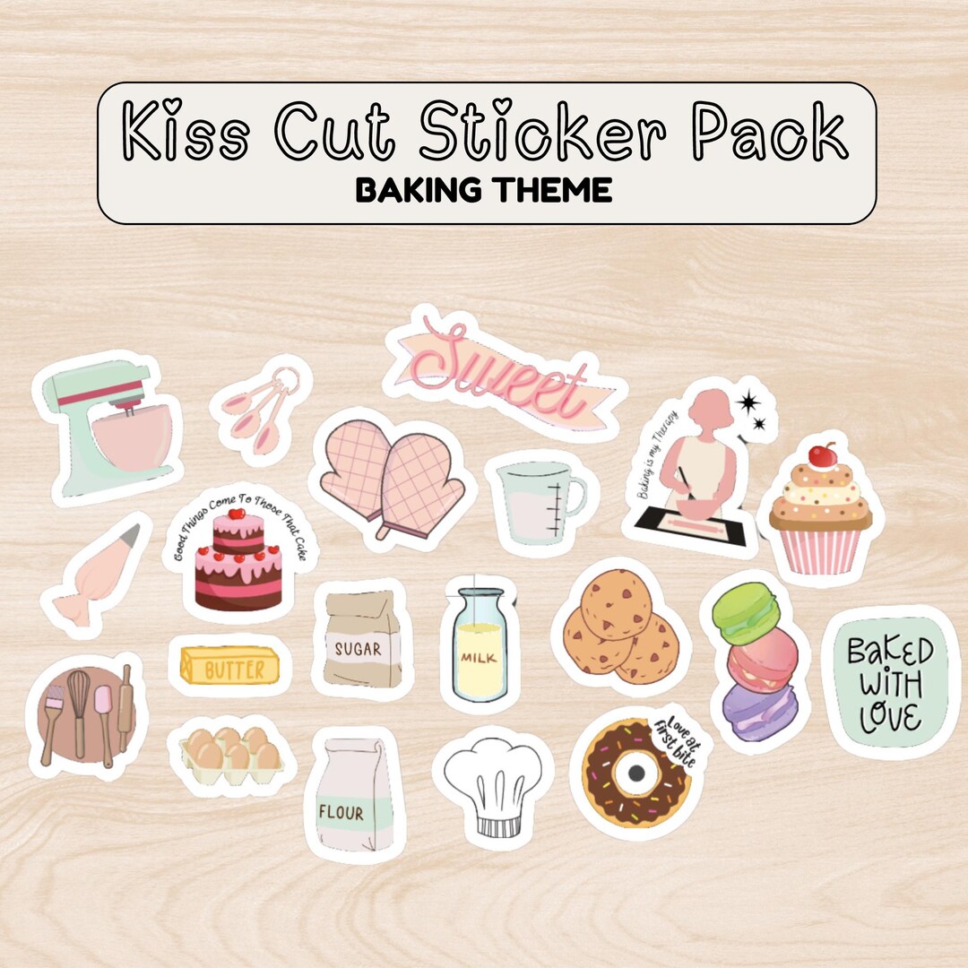 Baking Stickers, High-quality Waterproof Vinyl Stickers, Hobby Stickers ...