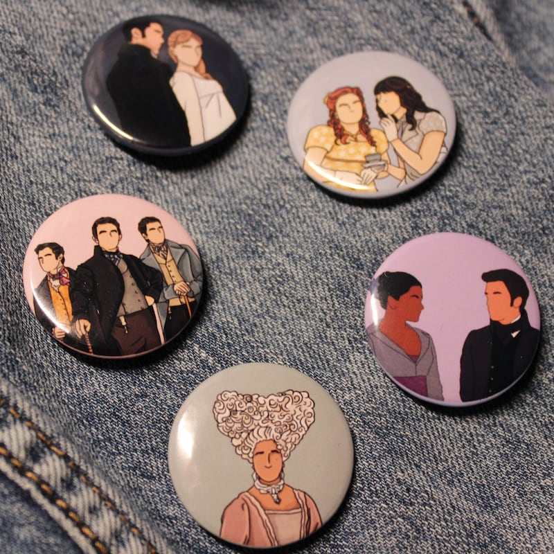 Bridgerton Pin Badges - Etsy