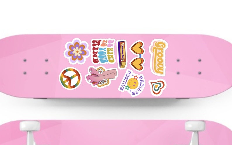 Retro Stickers 70's Style Stickers High-quality - Etsy