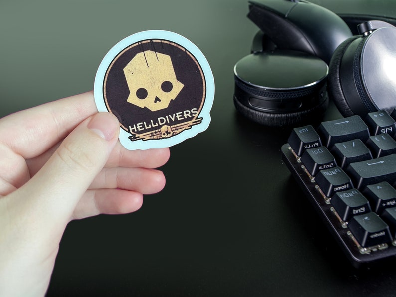 Helldivers 2 Stickers, Helldivers Decals, Game Stickers, Gifts for Him ...