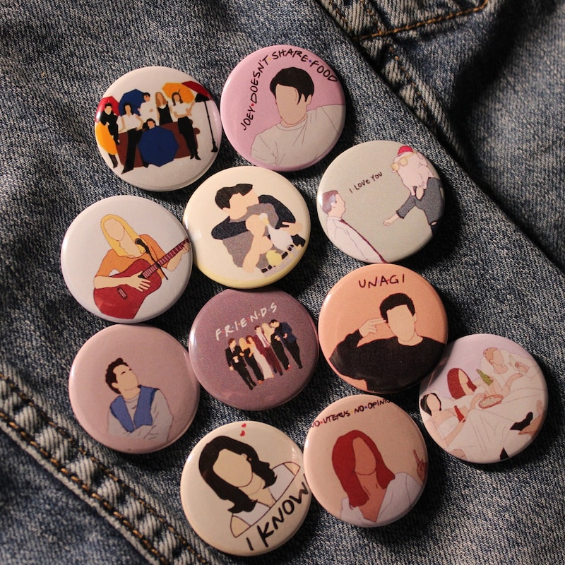 Friends Pin - Etsy