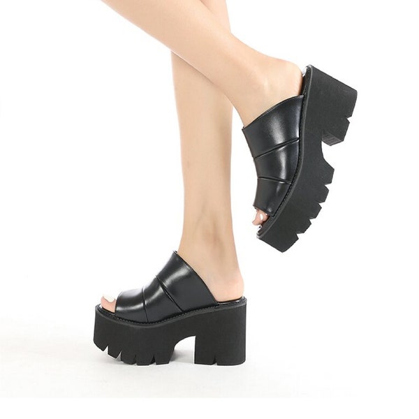 Platform Sandals - Etsy