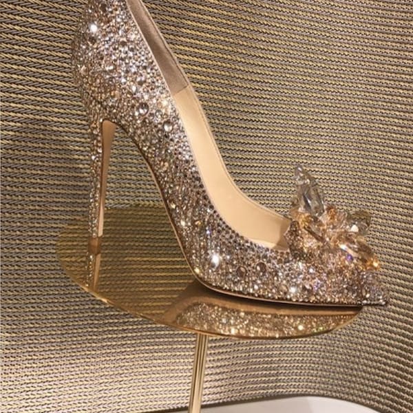 Sparkly Bridal Shoes - Etsy