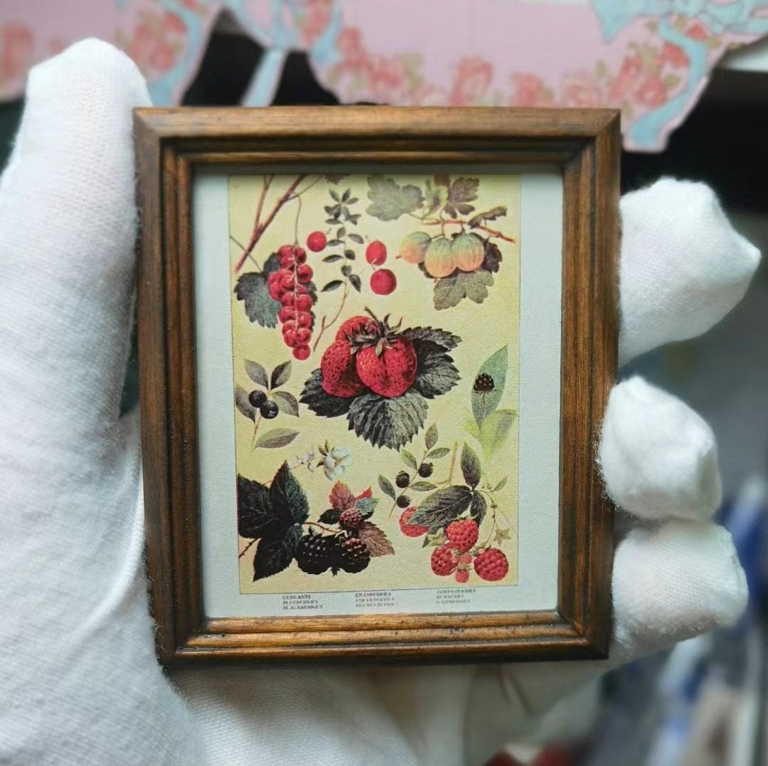Mini ,strawberry Series Vintage Photo Frame Photo Frame , Small ...