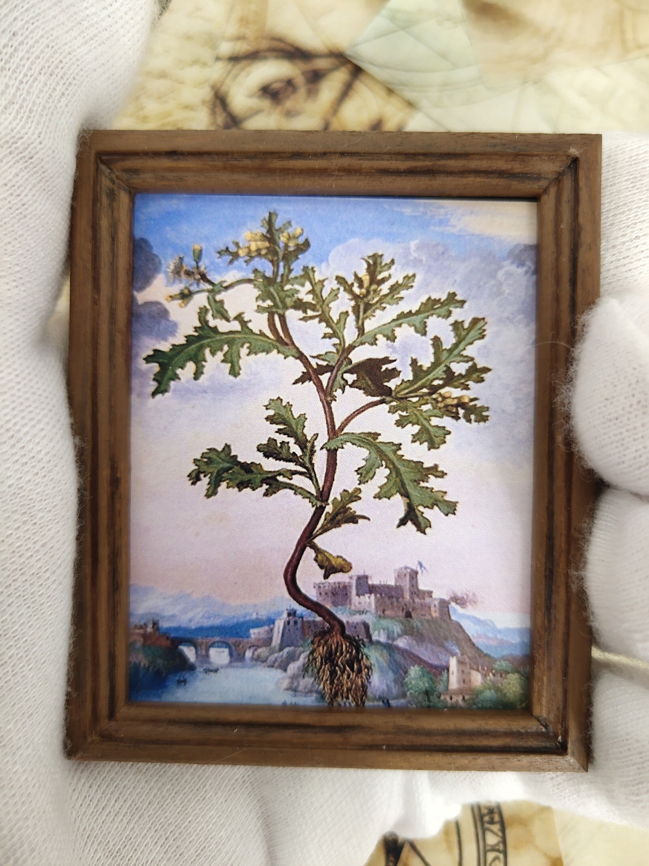 Mini floating Treehandmade Vintage Photo Frames, Miniature Photo Frames ...