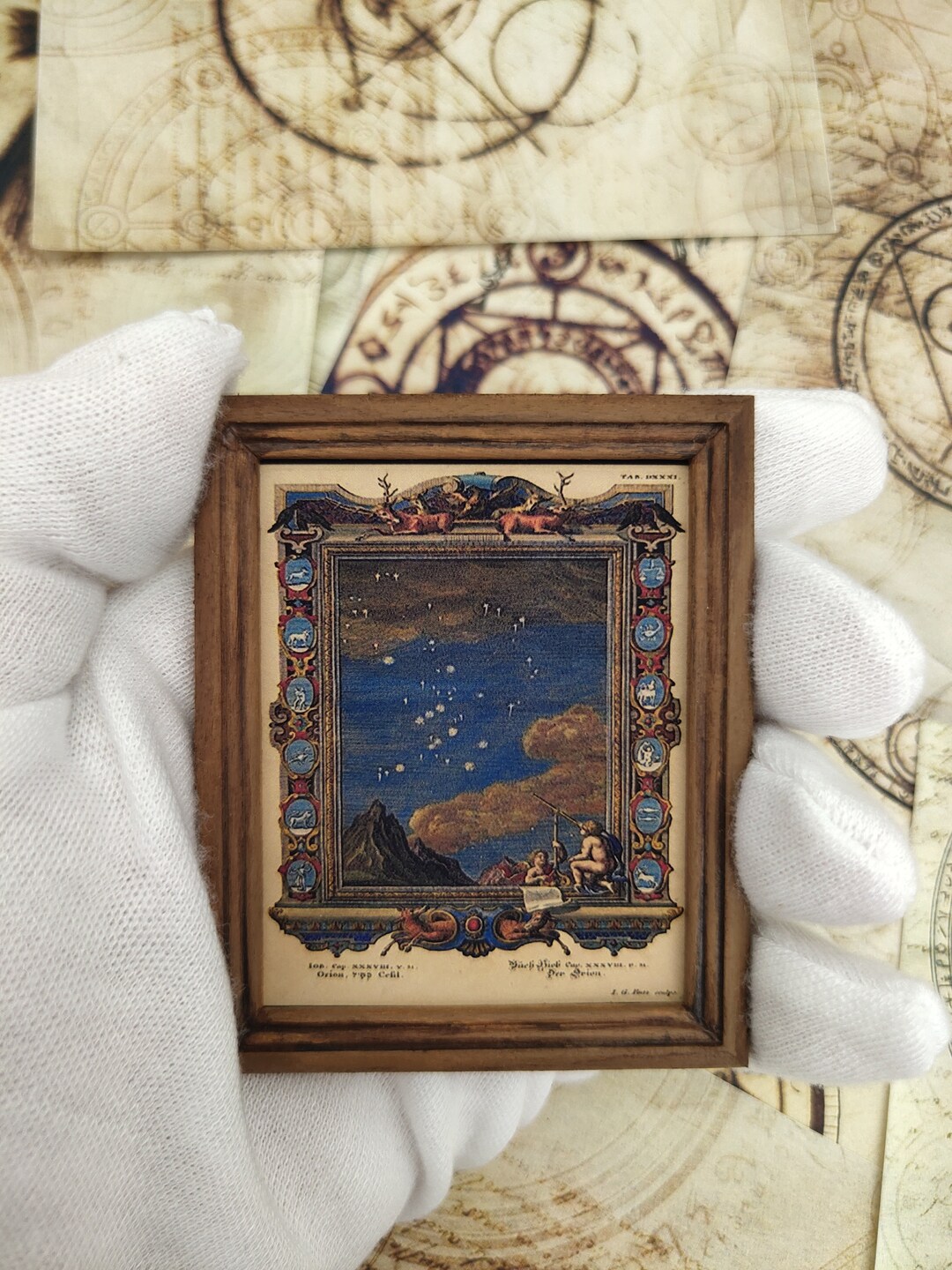 Mini 【genesis Series No.7】handmade Vintage Photo Frames, Miniature ...