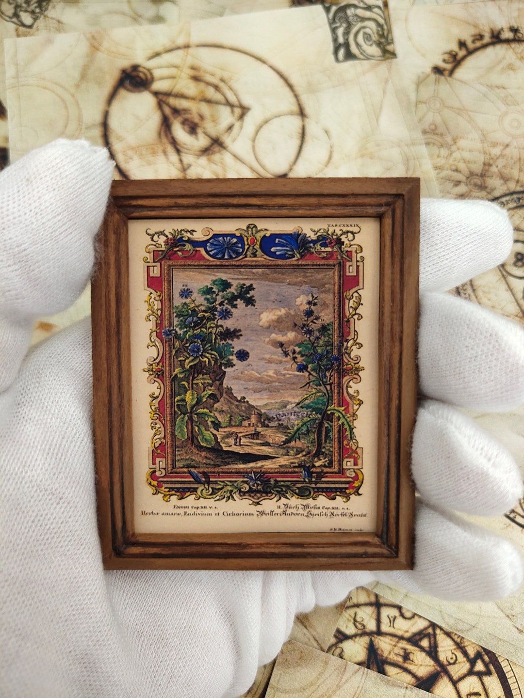 Mini 【genesis Series No.6】handmade Vintage Photo Frames, Miniature ...