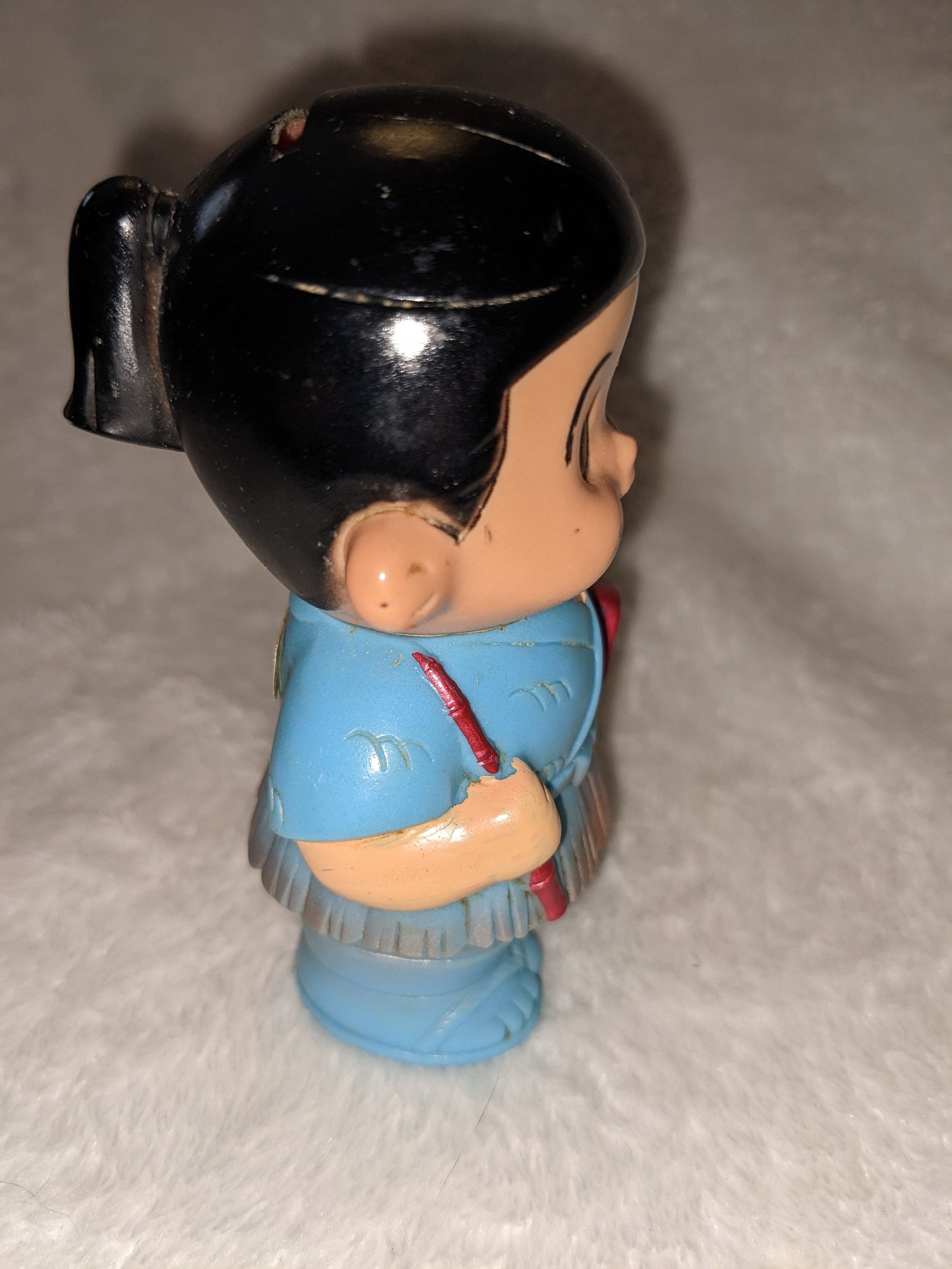 Vintage Japanese Fishing Boy, Shin-chan Bank - Etsy