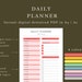 Printable Daily Planner (8 Colours/7 Days - 56 Pages) | Daily/weekly to ...