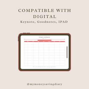 Printable Study Schedule Planner (8 Colours) | Revision Weekly ...