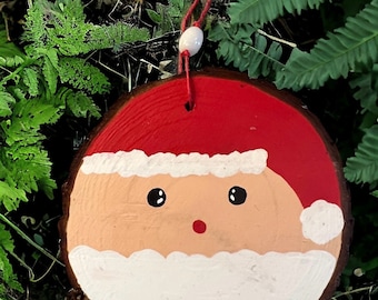 Hand Painted Grinch Wood Slice Ornament - Etsy