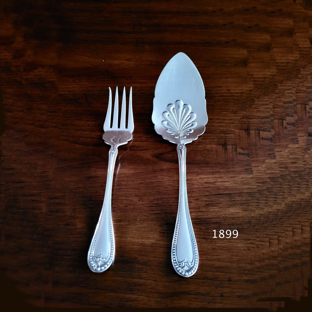 Pie Server, Cake Server, Meat Fork, STUART 1899, WALLACE, Serving ...