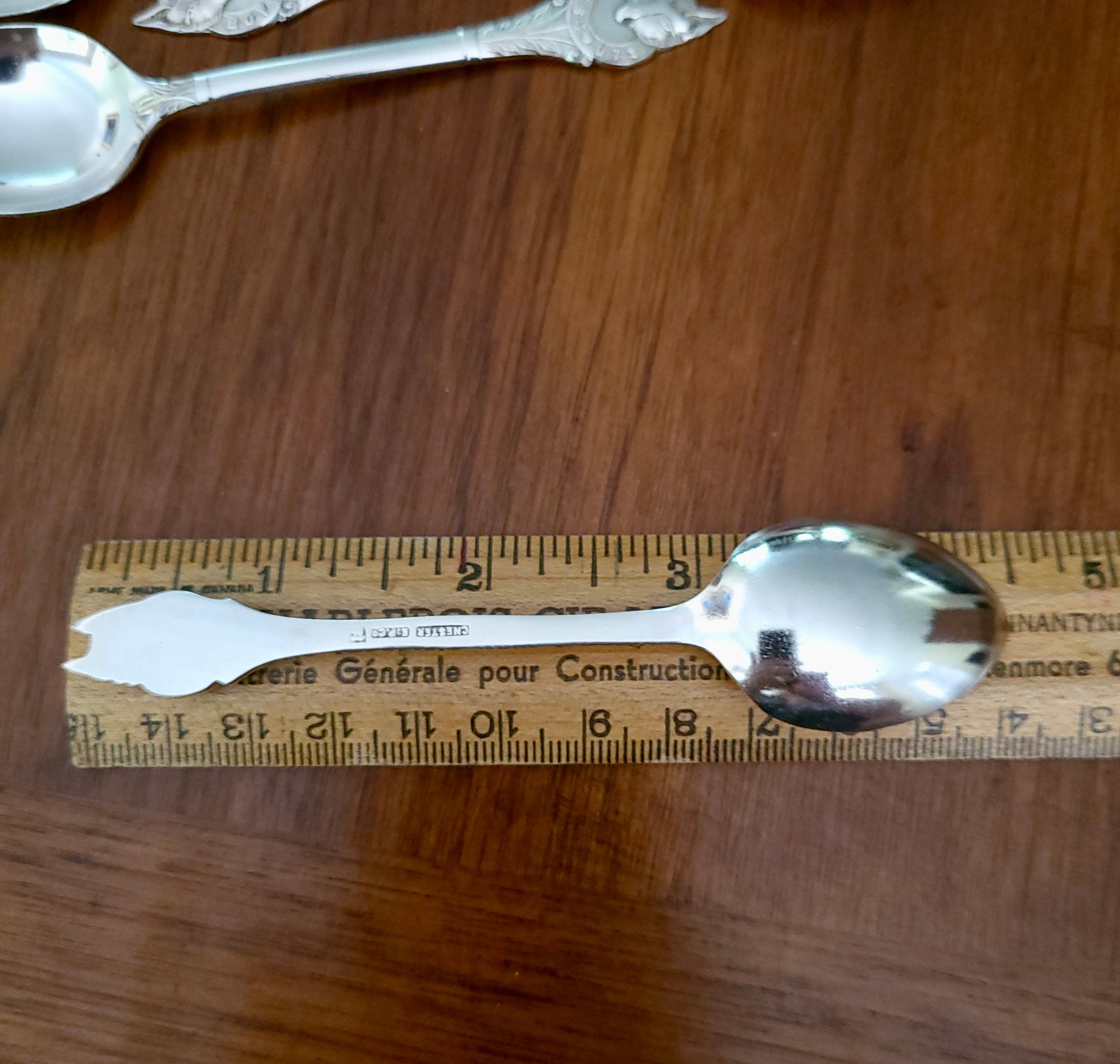 Boyscouts, 6 Boy Scout Spoons, Baden Powell, RARITY, Half Spoons ...