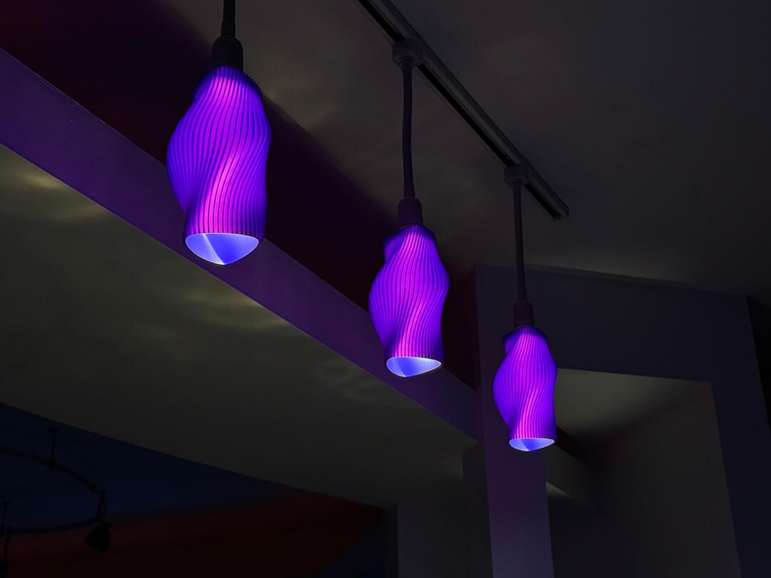 TÜRKCAN Design | Modern PLA 3D Printed Sculptural Table Lamp - Etsy