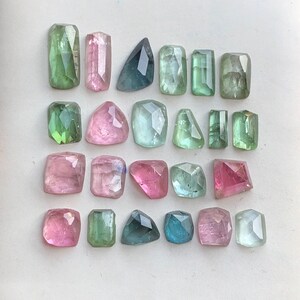 Malti Color Tourmaline Rosecut - Etsy