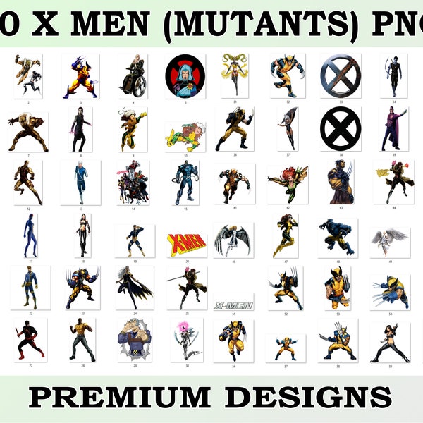 X Men - Etsy