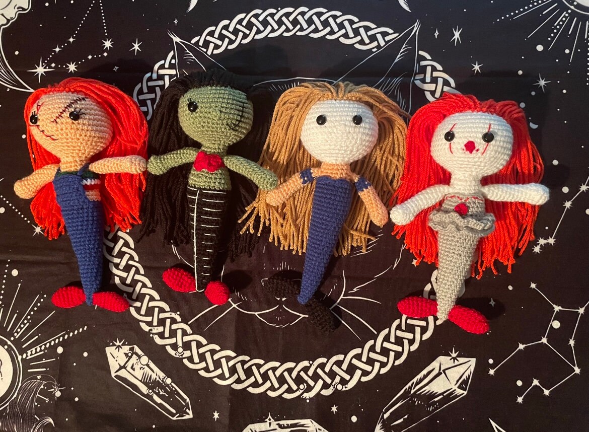 Michaela Myers Crochet Horror Mermaid - Etsy
