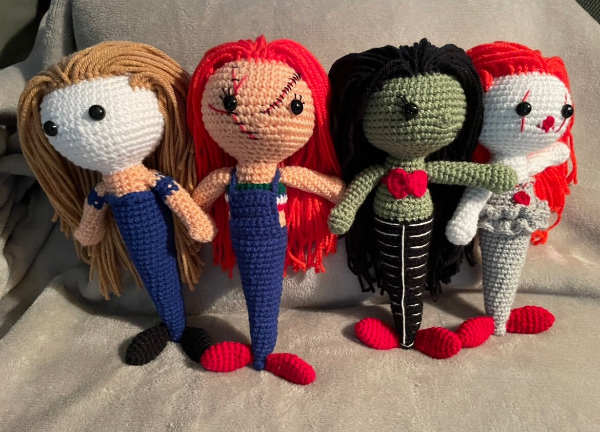 Michaela Myers Crochet Horror Mermaid - Etsy