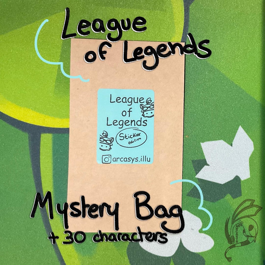 League of Legends Gacha Stickers - Etsy