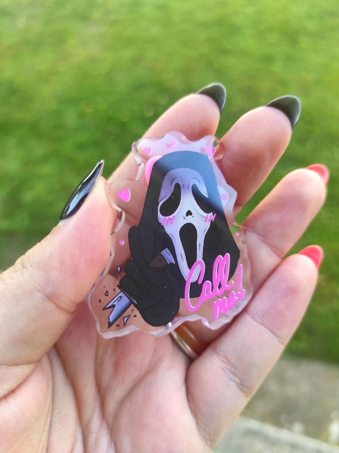 Pins Ghostface Call Me Halloween Etsy France