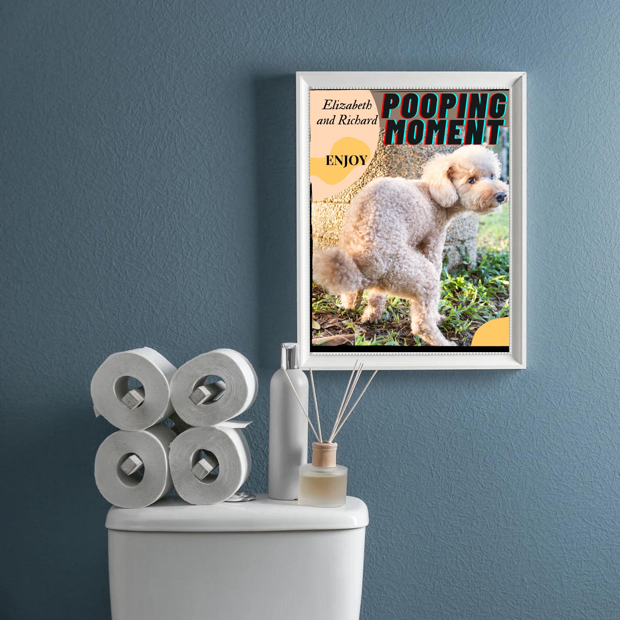 Funny Custom Toilet PRINTABLE Wall Art - Restroom DIGITAL DOWNLOAD ...
