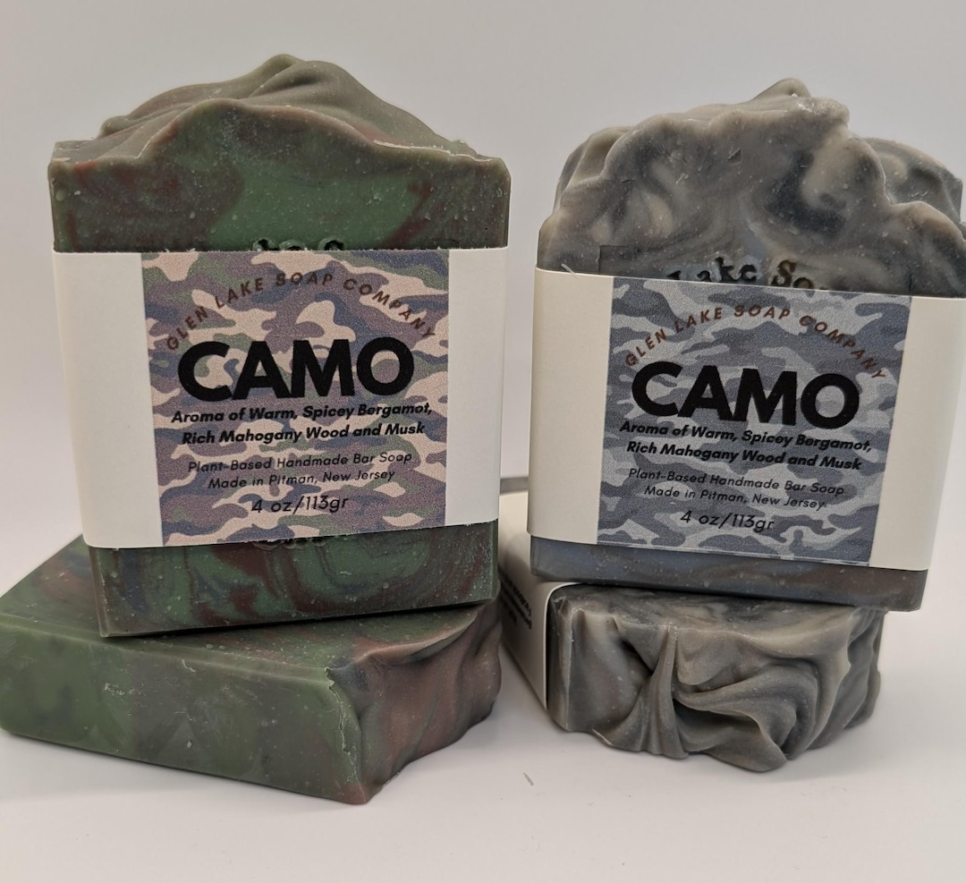 Camo Bar Soap - Etsy