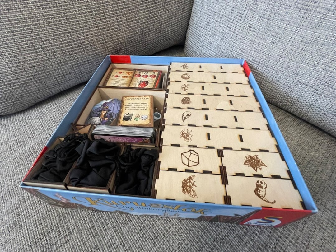 Quack of Quedlinburg - Board Game Insert - Lasercut Plans (digital ...